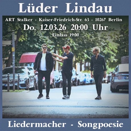 Lüder Lindau Band - Indie Pop | visitBerlin.de