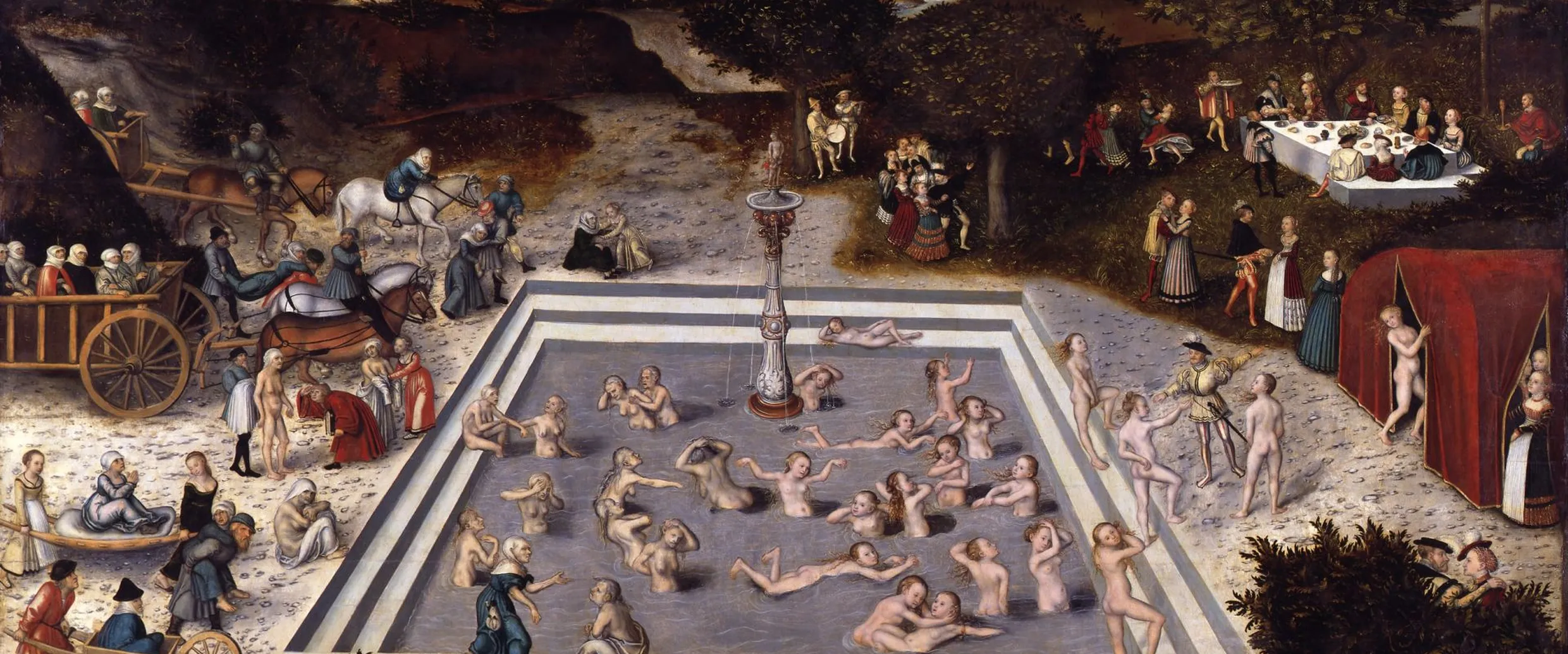 Christian pictorial contemplation: Lucas Cranach, The Fountain of Youth ...